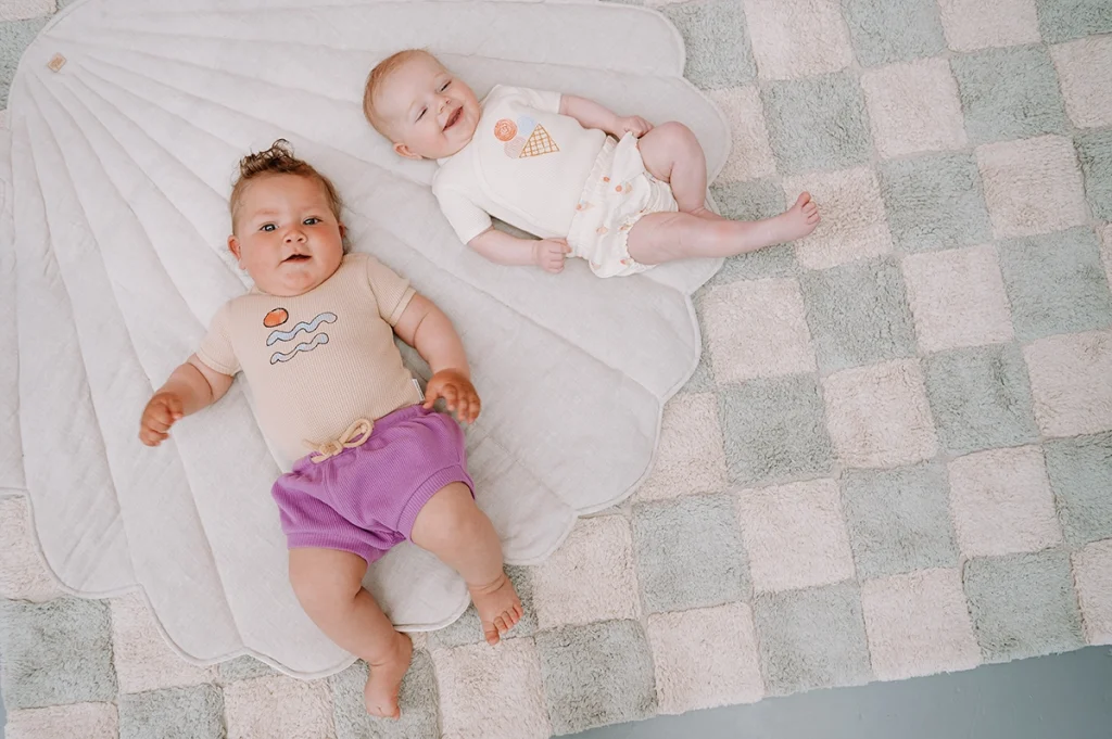 Waffle baby short - Sproet Sprout