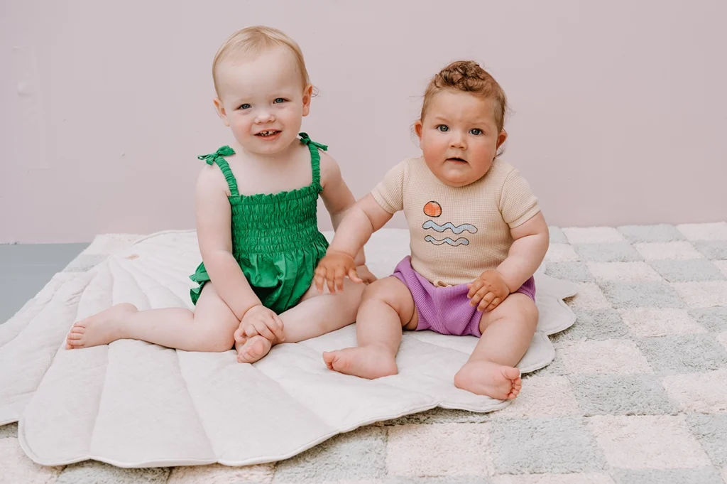 Waffle baby short - Sproet Sprout